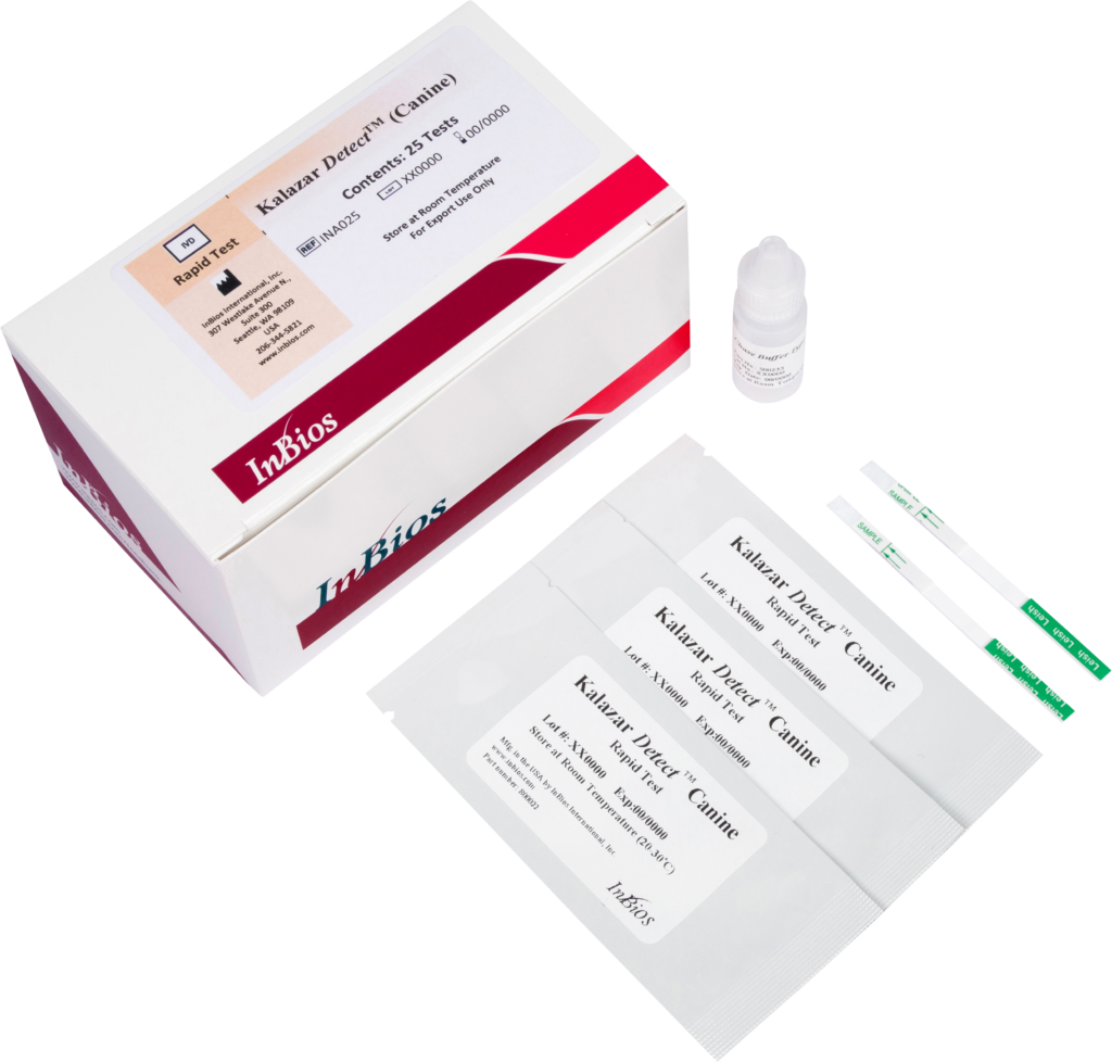 Kalazar Detect™ Plus Rapid Test, Canine - InBios International, Inc.